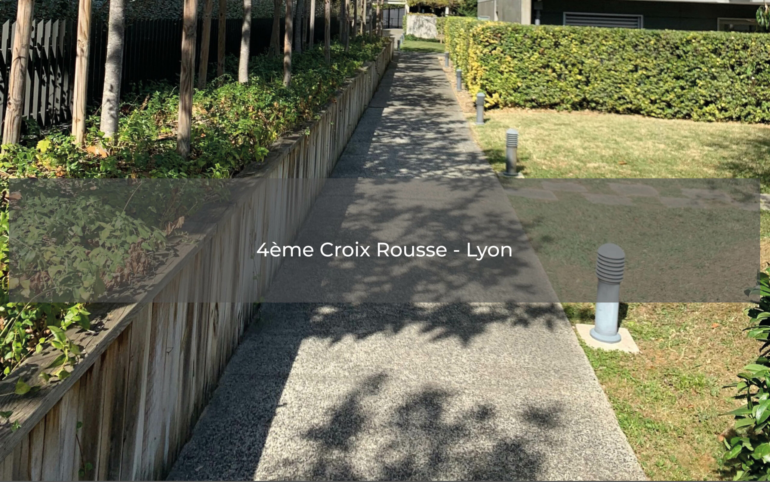 4ème Croix Rousse – Lyon – Jardin Service